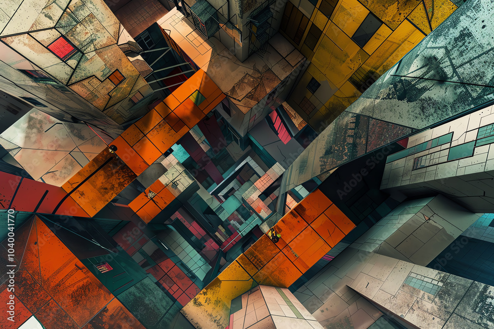 Capture the essence of Cubism meets Schizophrenia through a mind ...