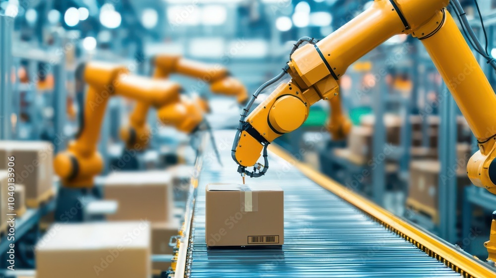 Semi-automated inventory system using both workers and robots, hybrid ...