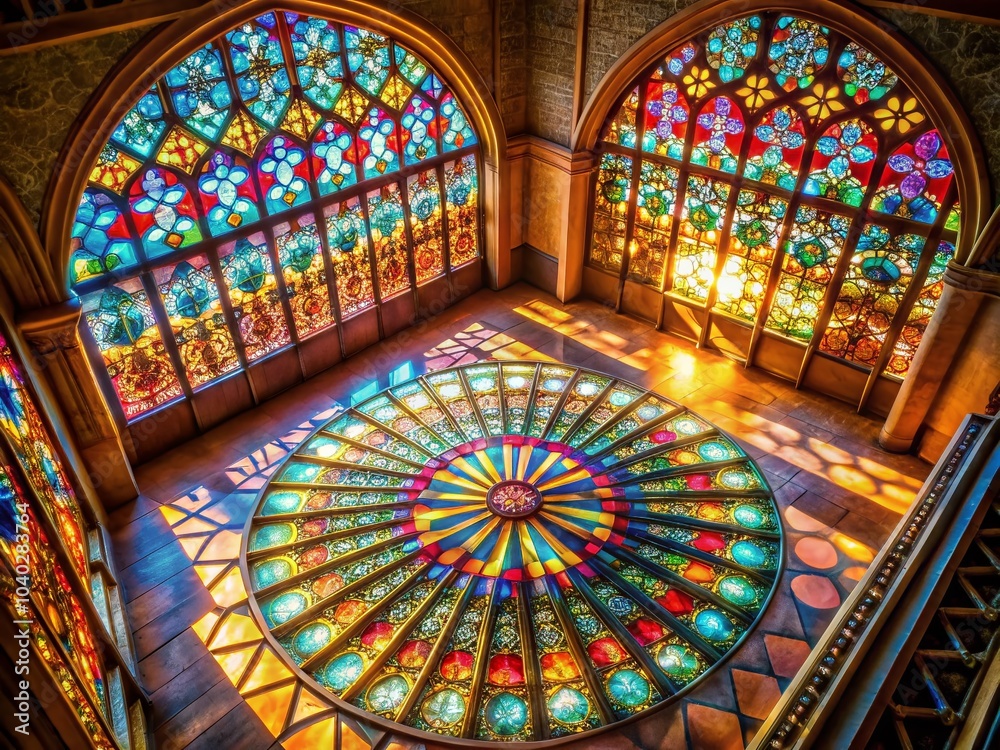 Stunning Macro Photography of Stained Glass Window Patterns and Light ...