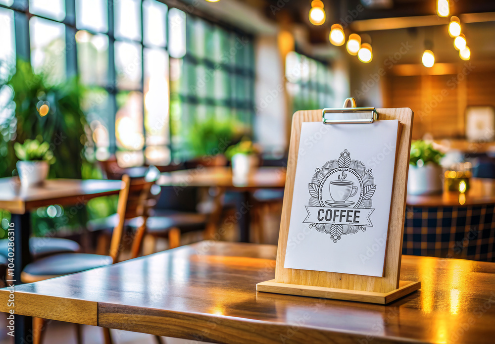 Restaurant Table Menu Mockup Template Stock Template | Adobe Stock