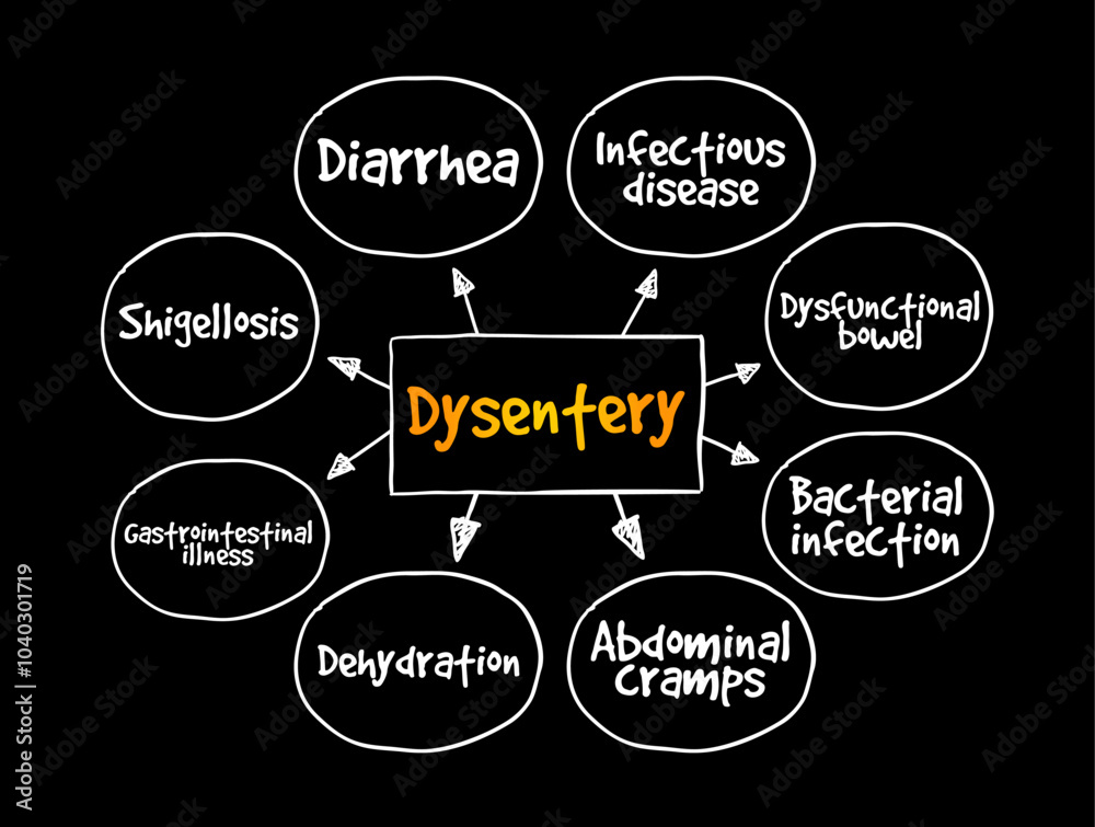 Dysentery - type of gastroenteritis that results in bloody diarrhea ...
