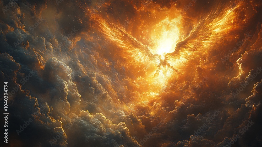 Imagery of fallen angels descending Earth from the Book of Enoch ...