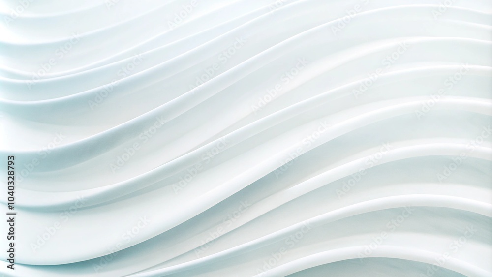 Stylish and modern minimalist seamless white wave texture pattern ...