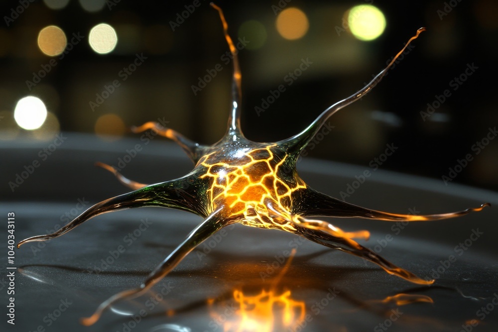 Action potential along a neuron, with voltage-gated ion channels ...