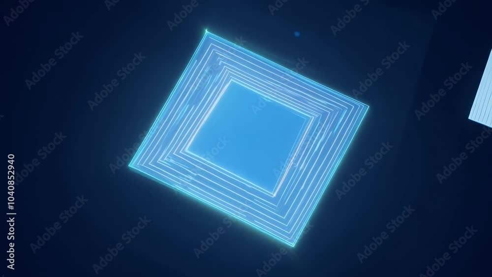 Simple 3D Geometric Shapes Motion Abstract 4K Background Loop Animation ...