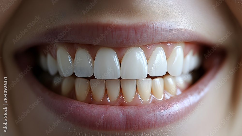 Time-lapse video of at-home teeth whitening kit usage, illustrating the ...