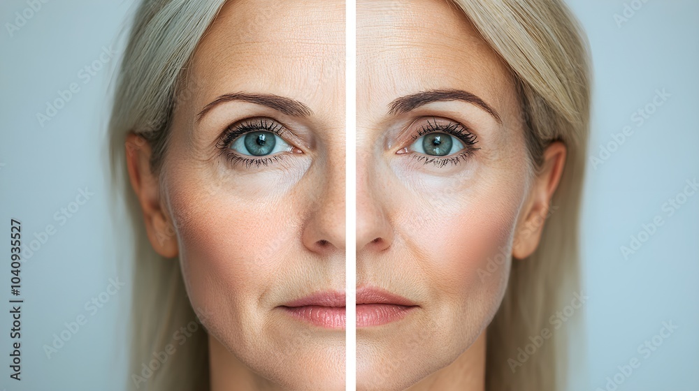 Visual post comparing non-surgical anti-aging treatments and facelift ...