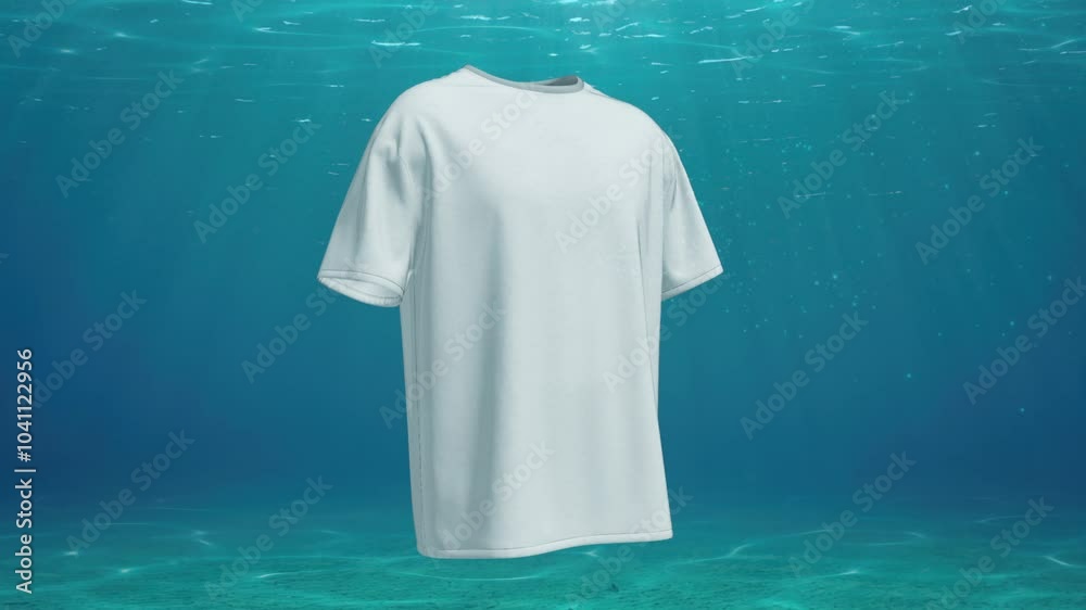 Stain remove from cloth animation 4k render. 3d animation of cloth ...