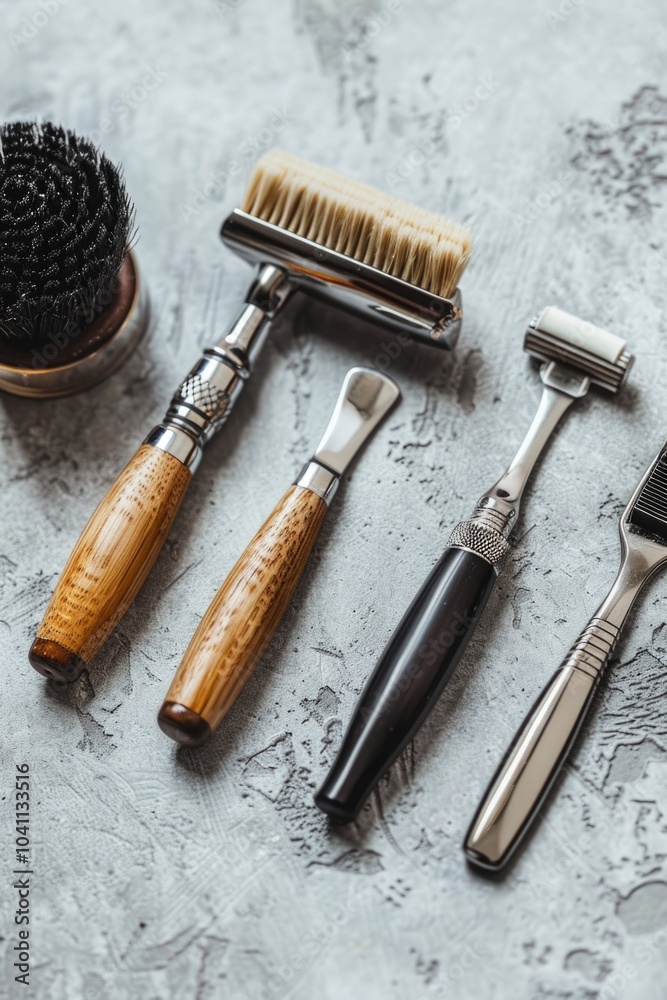 A collection of different types of shavings, including wood and metal ...