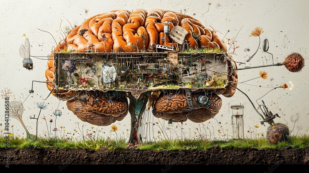 Blooming and Wilting Neurons in the Brain Garden A Cross Sectional View ...