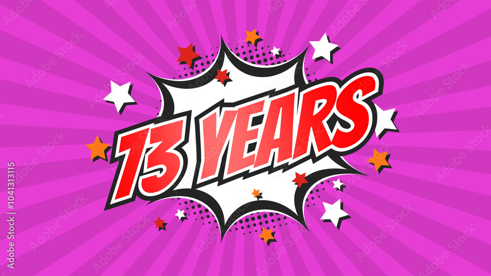 Celebratory animation for 73rd seventy-third anniversary - 73 seventy ...