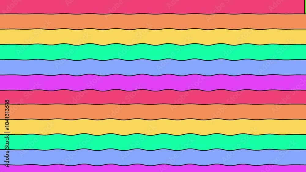 Animated LGBT pride month concept transition pack on green screen ...