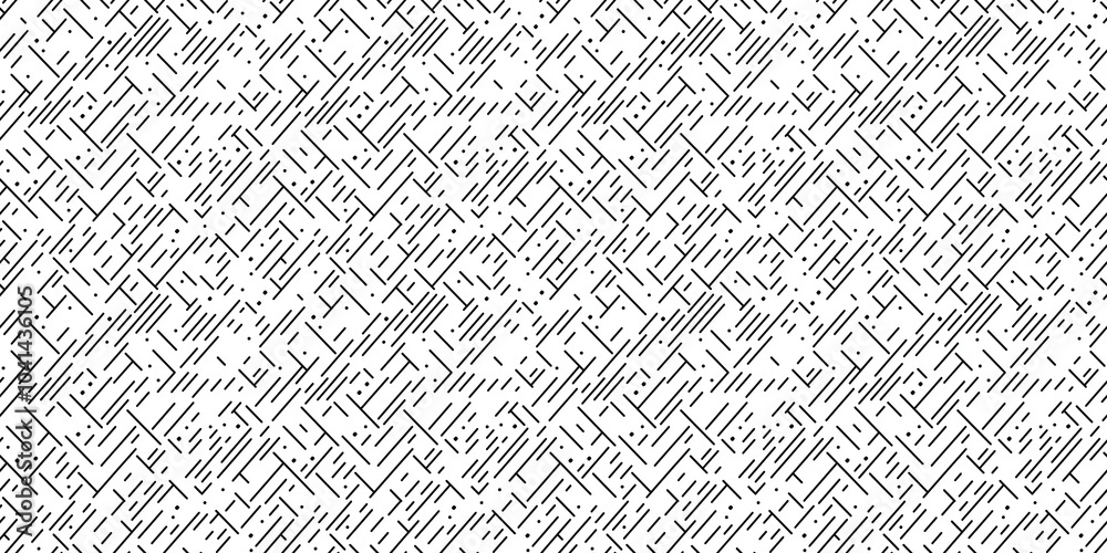 Modern dashed line pattern with minimalist design and clean lines ...