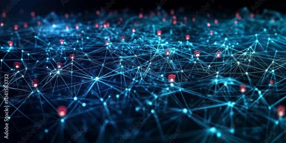 Connecting the world through networks. Data visualized, showing how ...