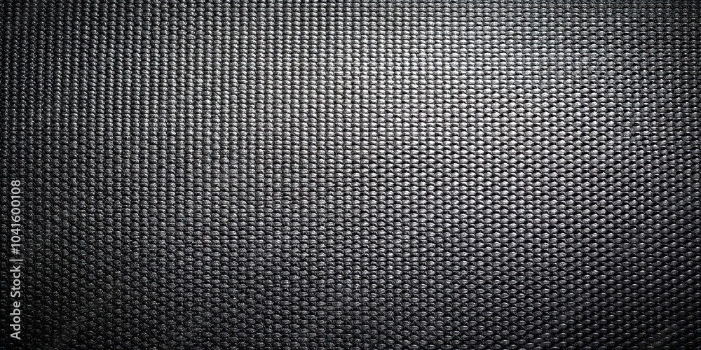 Black metal fabric texture with forced perspective effect for use as a ...