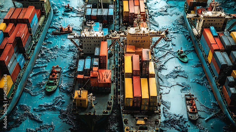 Visualizing the impact of trade lockdowns a detailed representation of ...