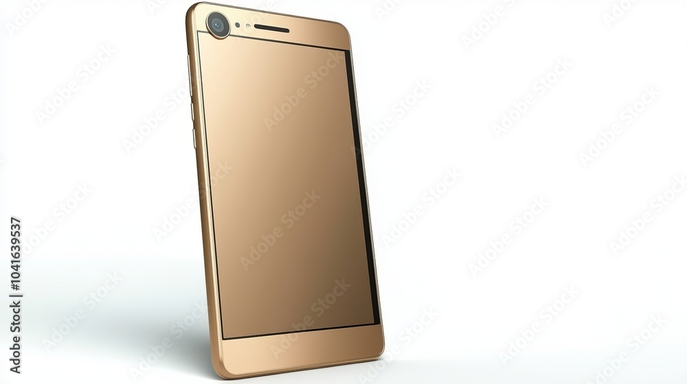 Generate a high-resolution smartphone mockup featuring a realistic ...