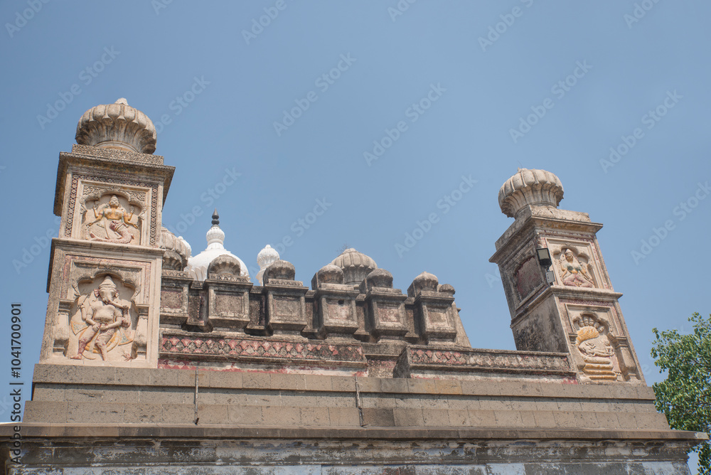 Bhuleshwar temple, 13th century hindu temple of Lord Shiva, carved in ...