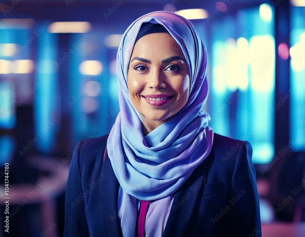 Beautiful Gulf Arab girl, Saudi Arabia Woman, Confident Stand on ...