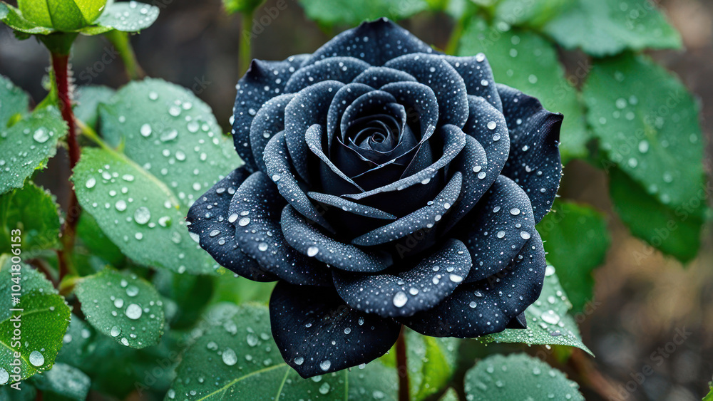 a unique and charming black rose, rare in the world of floriculture ...