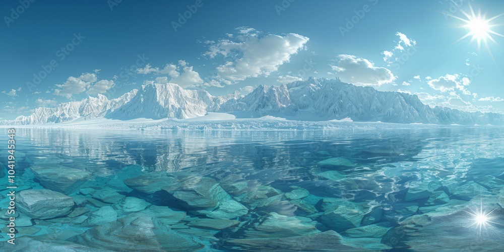 An immersive 360-degree panorama of climate change impacts, including ...
