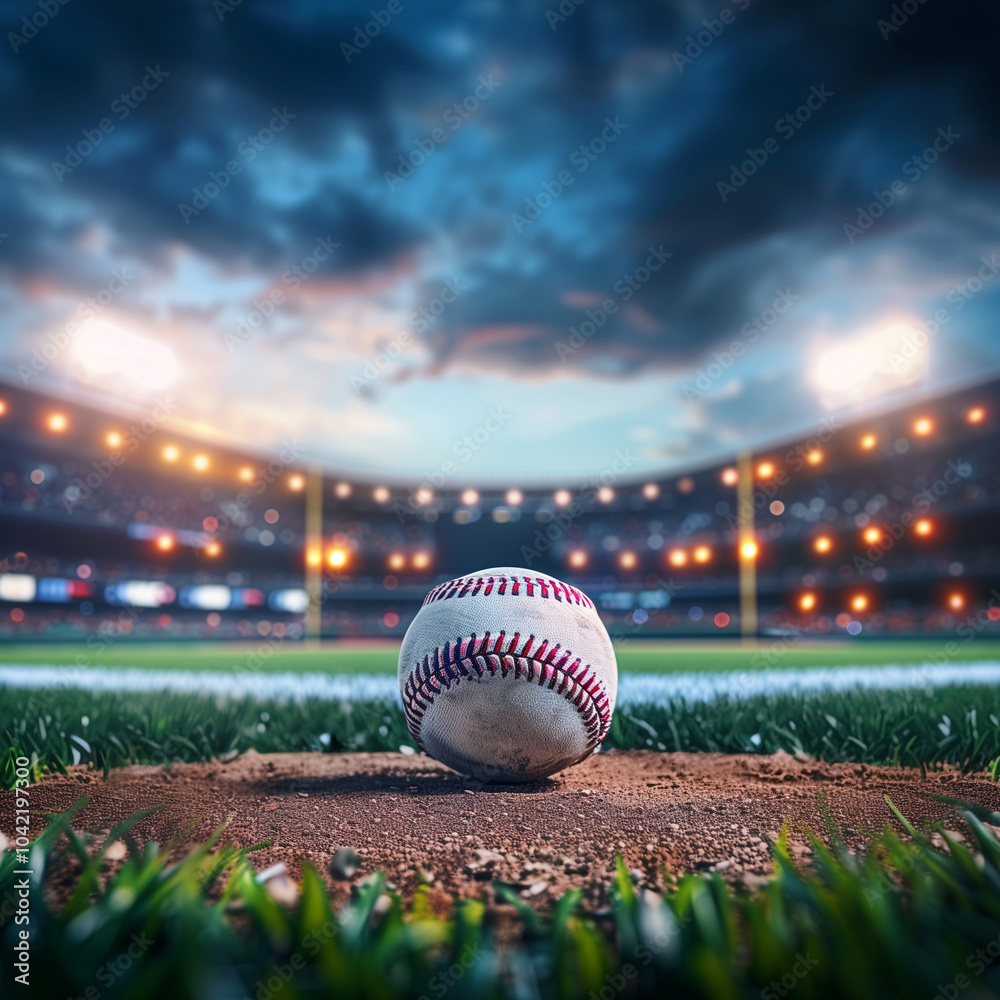 Space Copy Stadium Outdoor Field Baseball sport plate mound softball ...