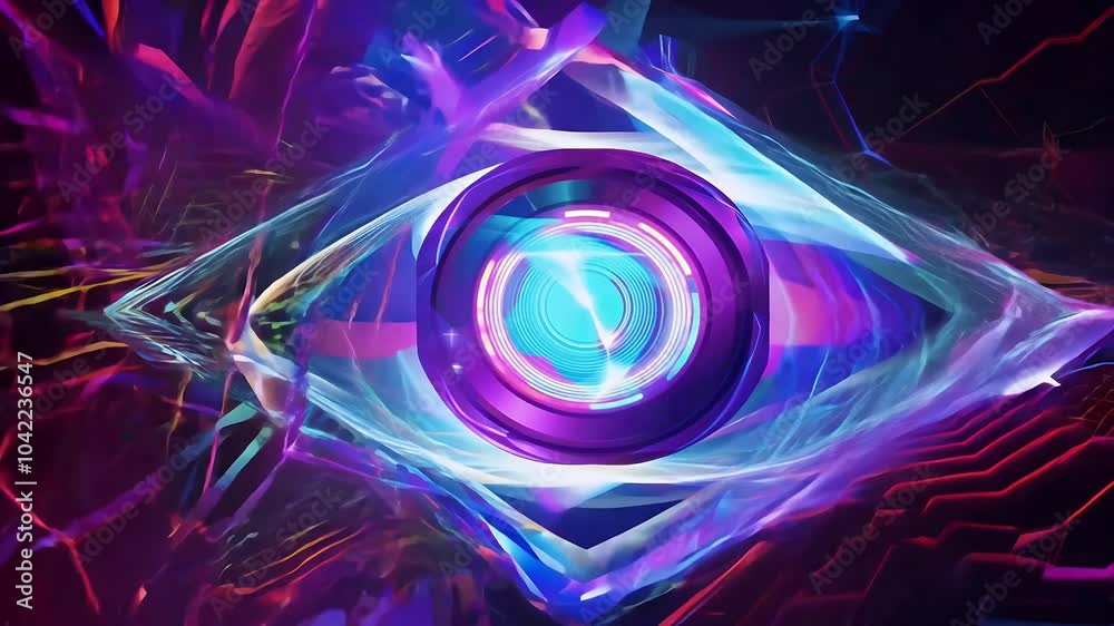 Dive world chromatic engine core graphics dynamic DJ loop animation ...