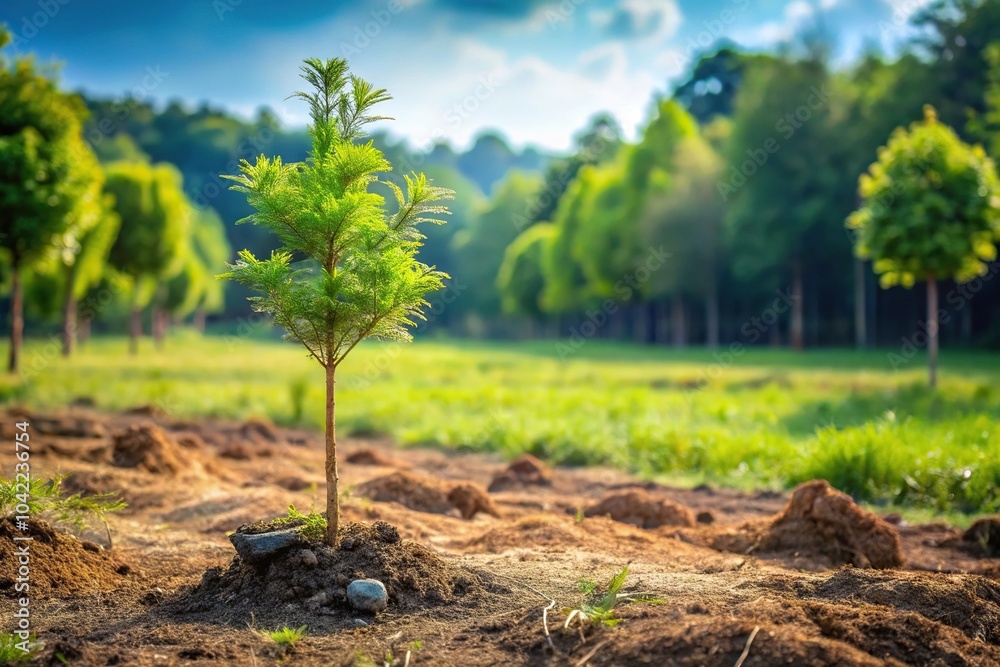 Reflected reforestation tree planting ecosystem restoration anti ...
