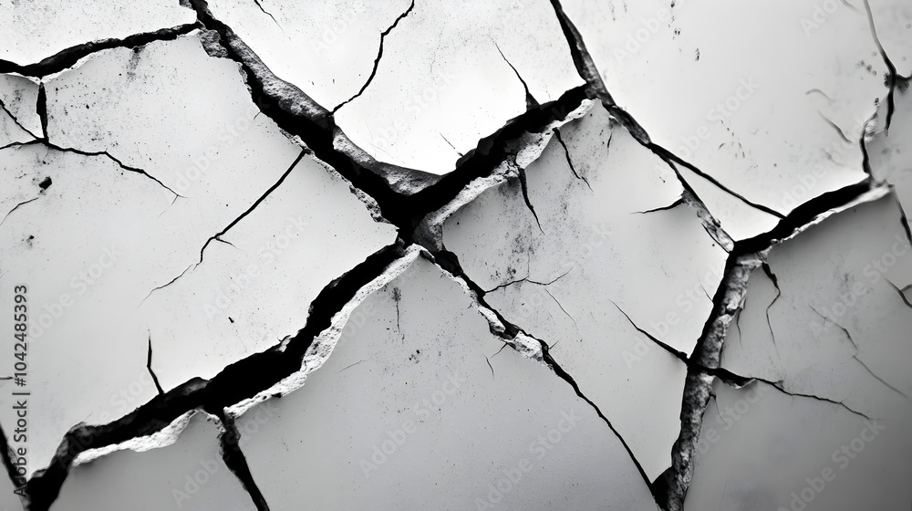 una pared agrietada un muro fracturado wallpaper lienzo o fondo de ...