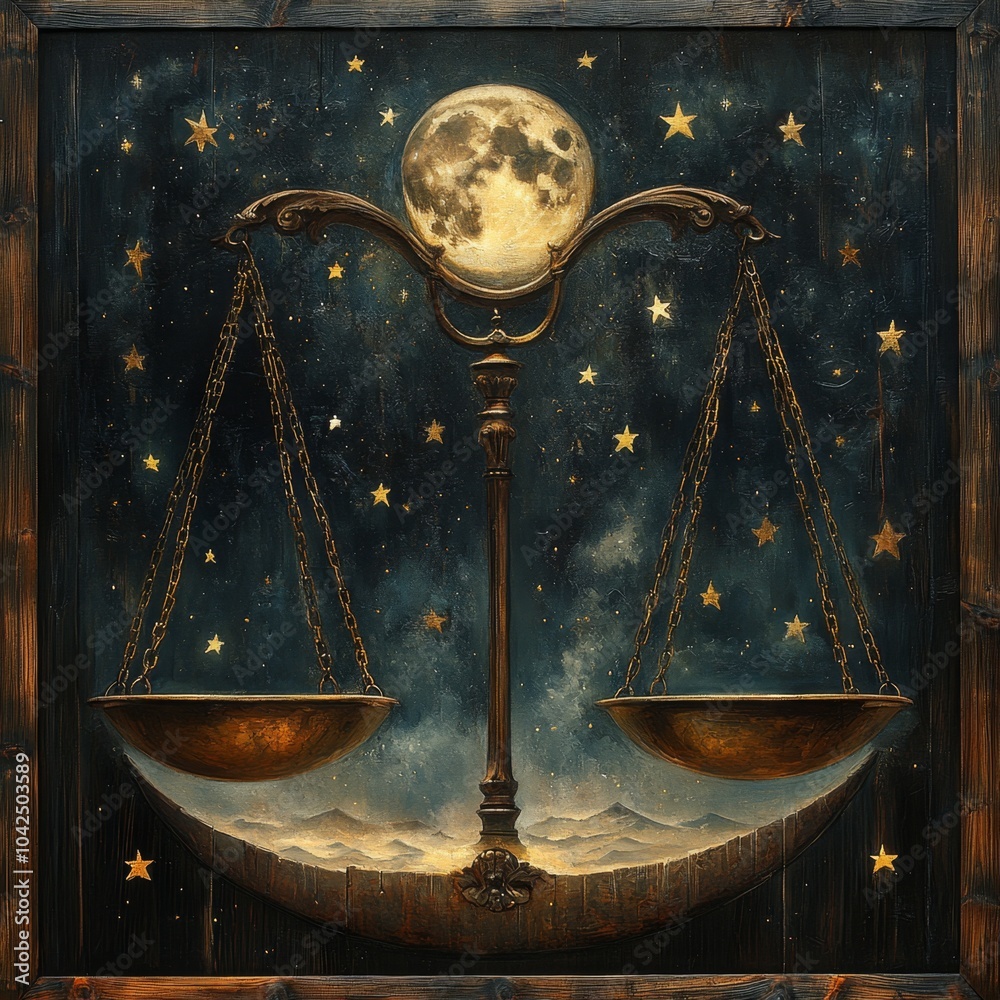 Una balanza como símbolo de la legalidad y la justicia, símbolo de los ...