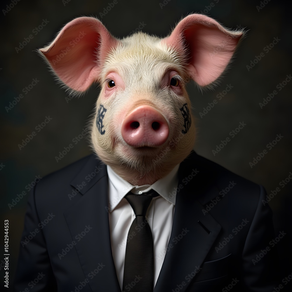 pig, animal, farm, goat, mammal, grass, white, agriculture, piglet ...