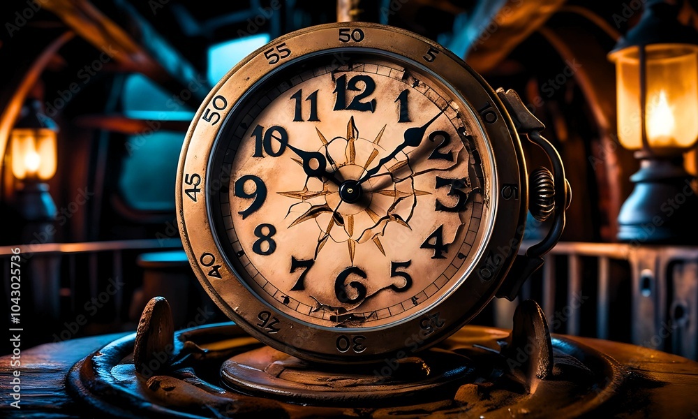 Big Clock Portrait Image | Classic clock | Antique Clock | Pirate Old ...