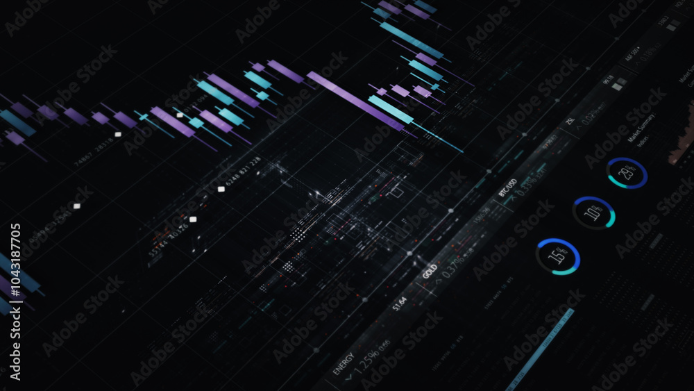Dynamic data visuals for business info graphics, animated charts, and ...