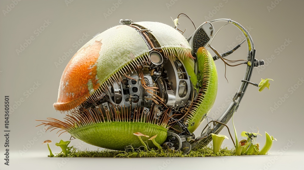 Detailed cross section of the internal structure and trapping ...
