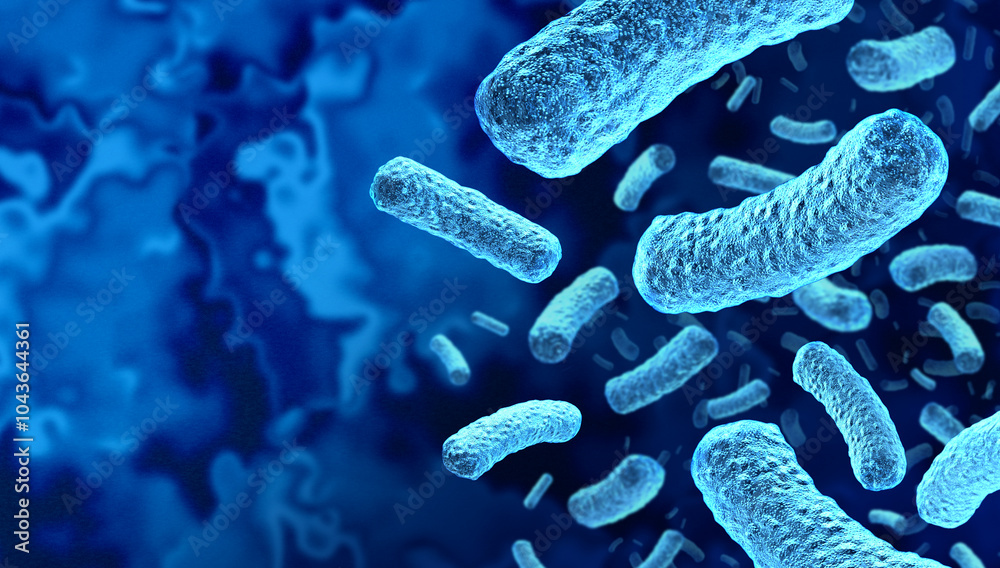 Listeria Infection as a foodborne bacterial illness medical concept as ...
