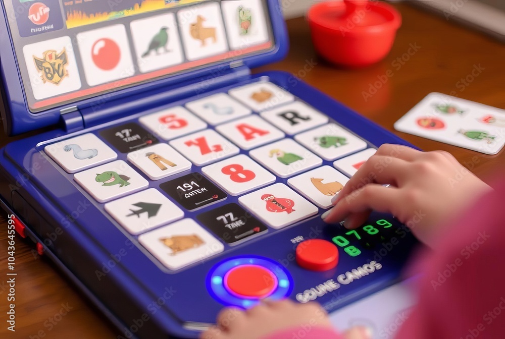 Electronic Memory Matching Game A memory matching game with elec Stock ...