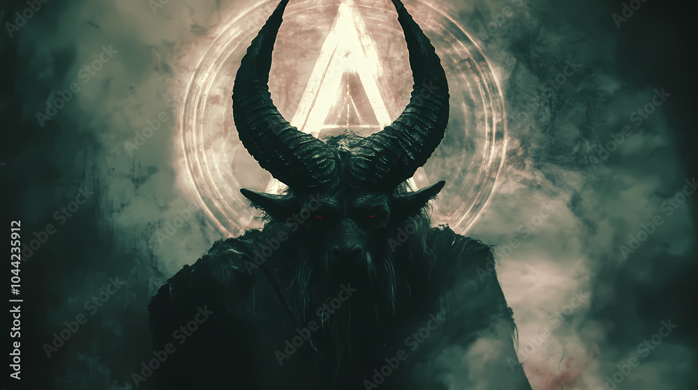 Baphomet dark lord biblical evil satanic lucifer temple book of enoch ...