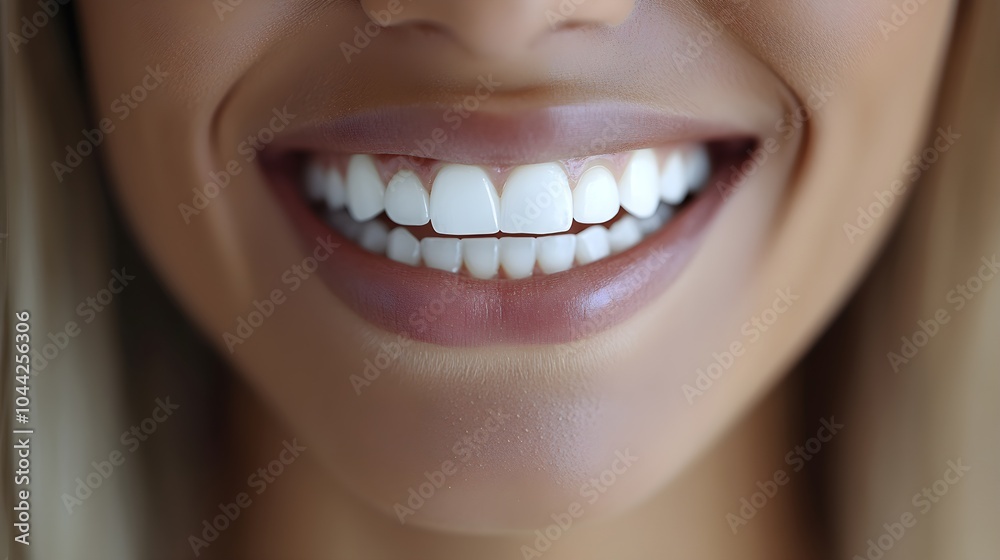 Time-lapse of teeth whitening transformation, capturing the slow change ...