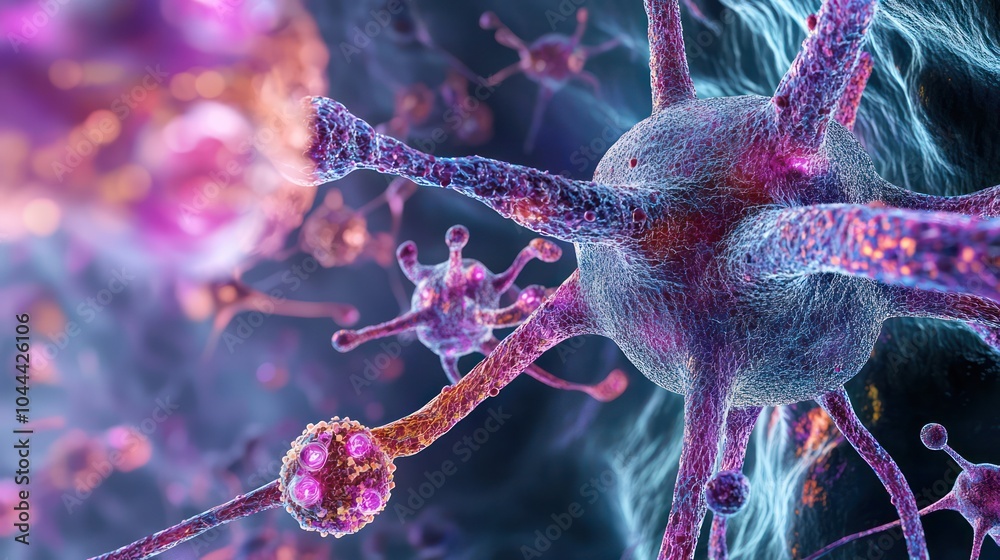 Biology 3D models illustrations, advanced 3D biological models ...