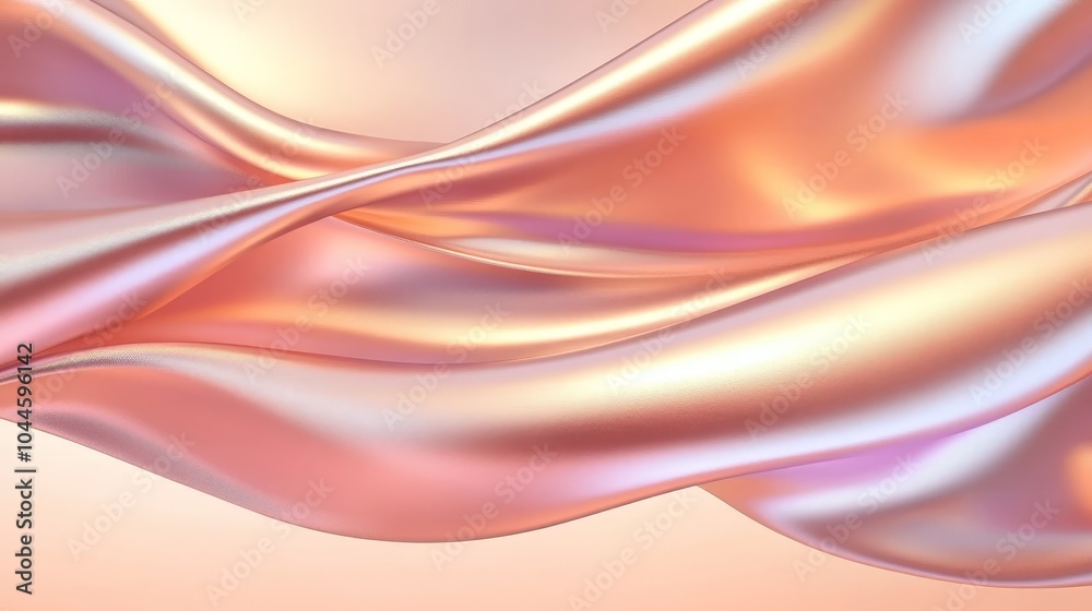 Design a luxurious, rose gold background with subtle gradients and a ...