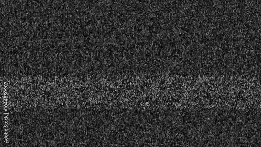 No signal TV ,Niose tv screen pixels interfering signal ,Analog Static ...