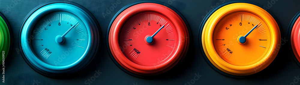 Credit Score Meter Visuals Minimalist Pattern Close Up Seamless Tile ...