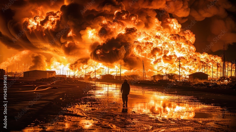 Inferno: This fierce and uncontrollable blaze results in widespread ...