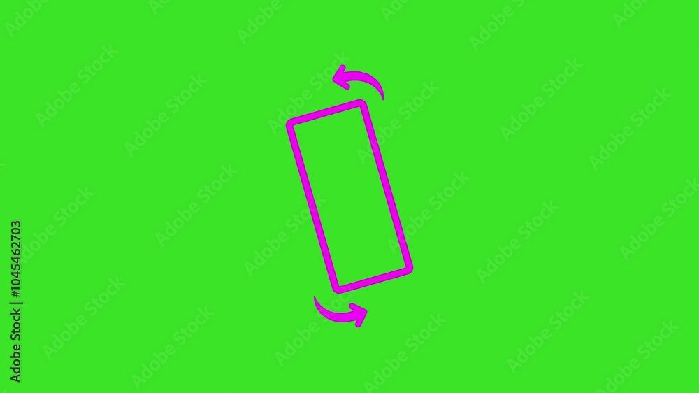 Rotate Your Phone to Landscape position. Vertical black screen with ...