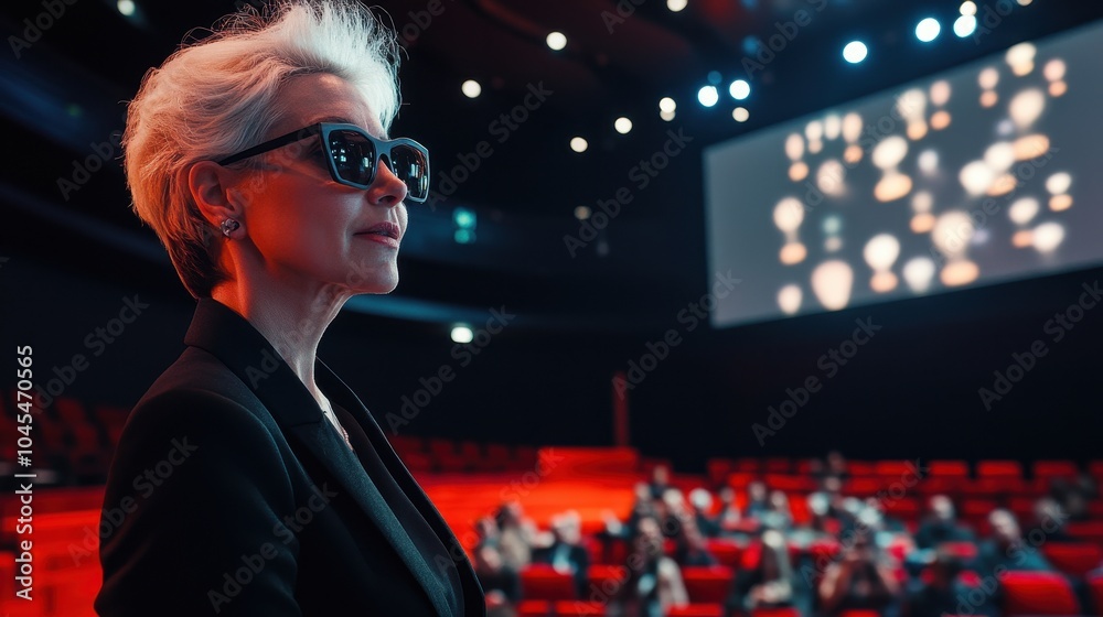 A visionary scientist shares concepts as the audience interacts with ...