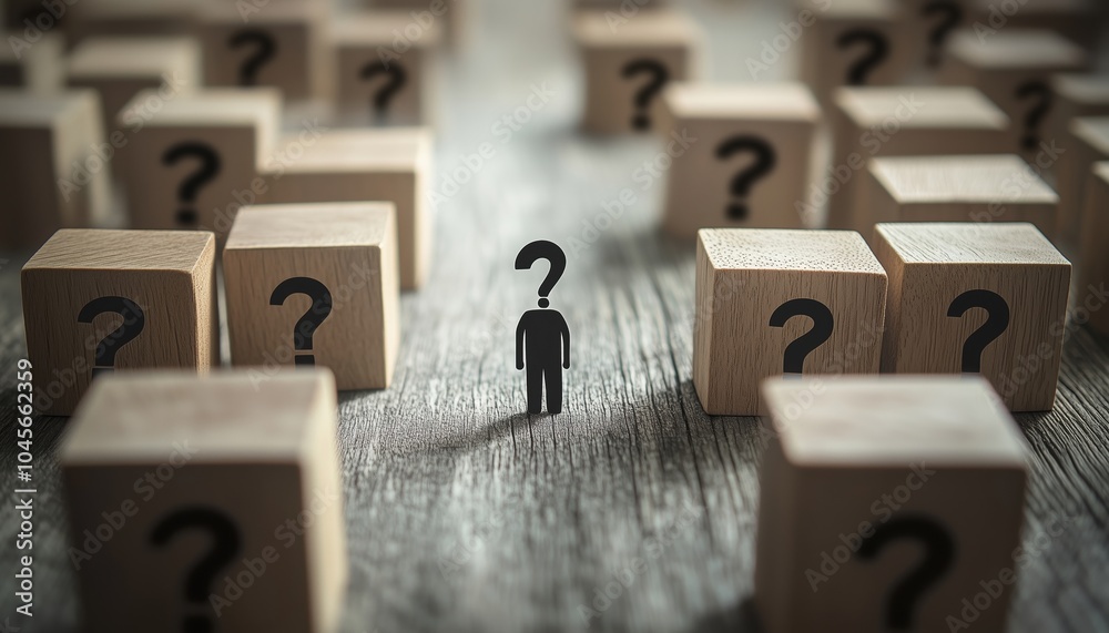 Navigating The Decision-Making Process: A Stickman Faces Confusion ...