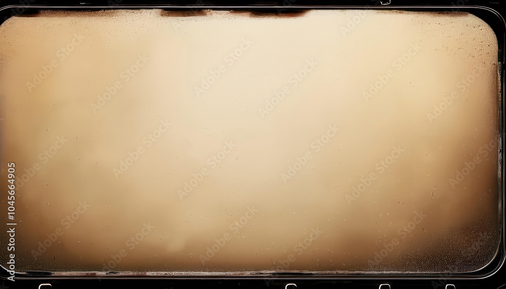 Vintage Film Reel with Grainy Sepia Overlay, Aged Filmstrip Showing ...