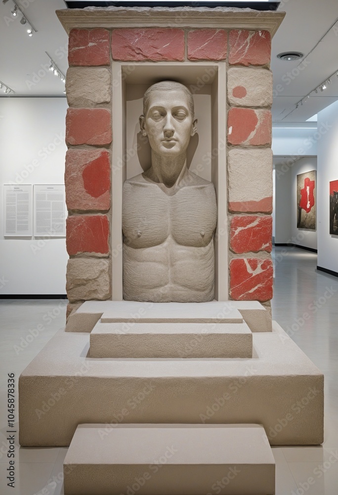Red Cross Museum in Geneva: The Petrified Sculpture by Carl Bucher - A ...