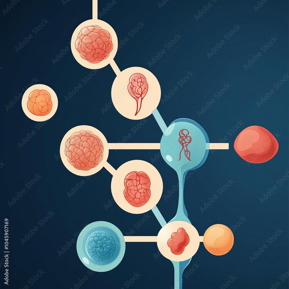 Animated timeline of stem cell development, from cell to complex tissue ...