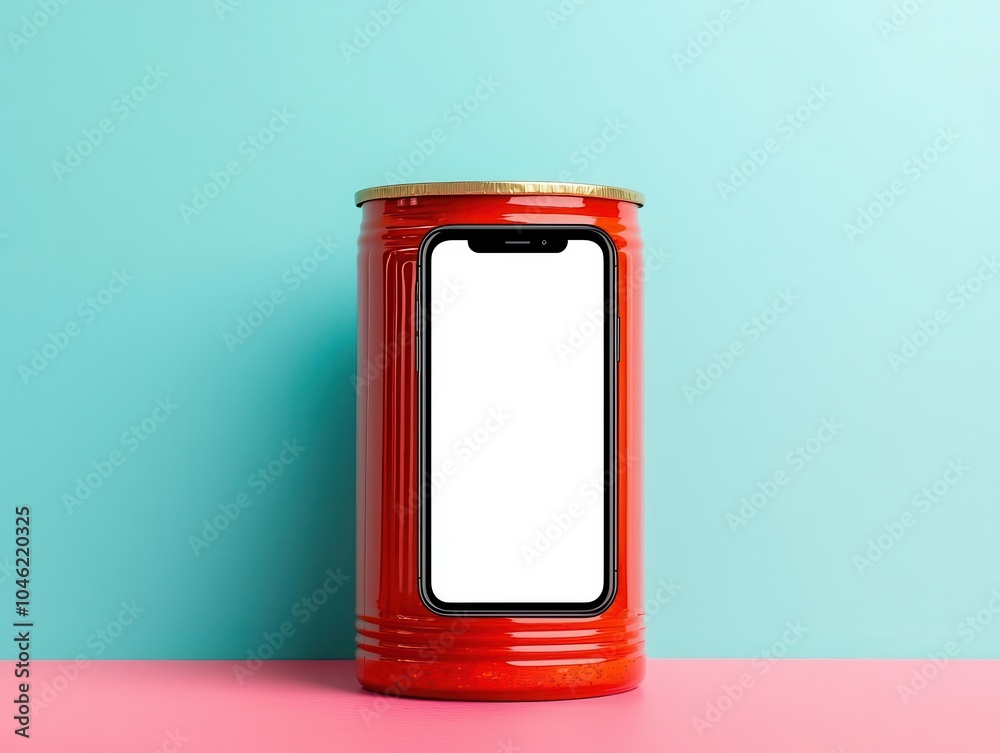 Canned food with augmented reality recipes activated by scanning the ...